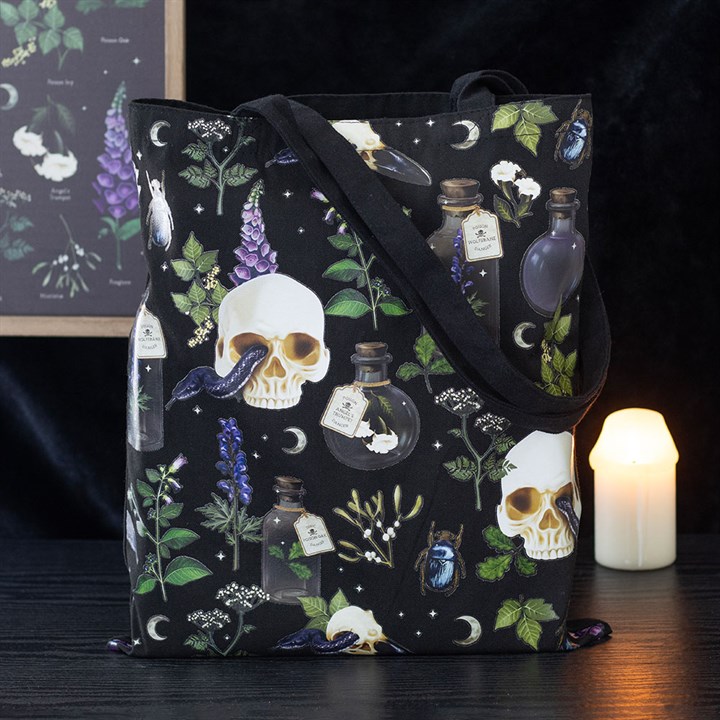 Gothic Botanica - polycotton táska - Világok Lángja